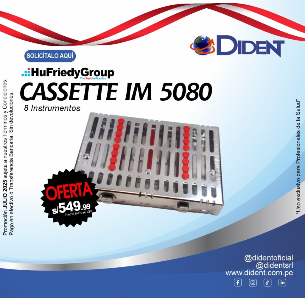 CASSETTE 8 INSTRUMENTOS Hu-friedy Group - DIDENT